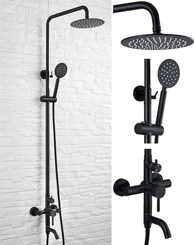Novond Portable 304 Stainless Steel Wall Mounted Outdoor Shower and ...