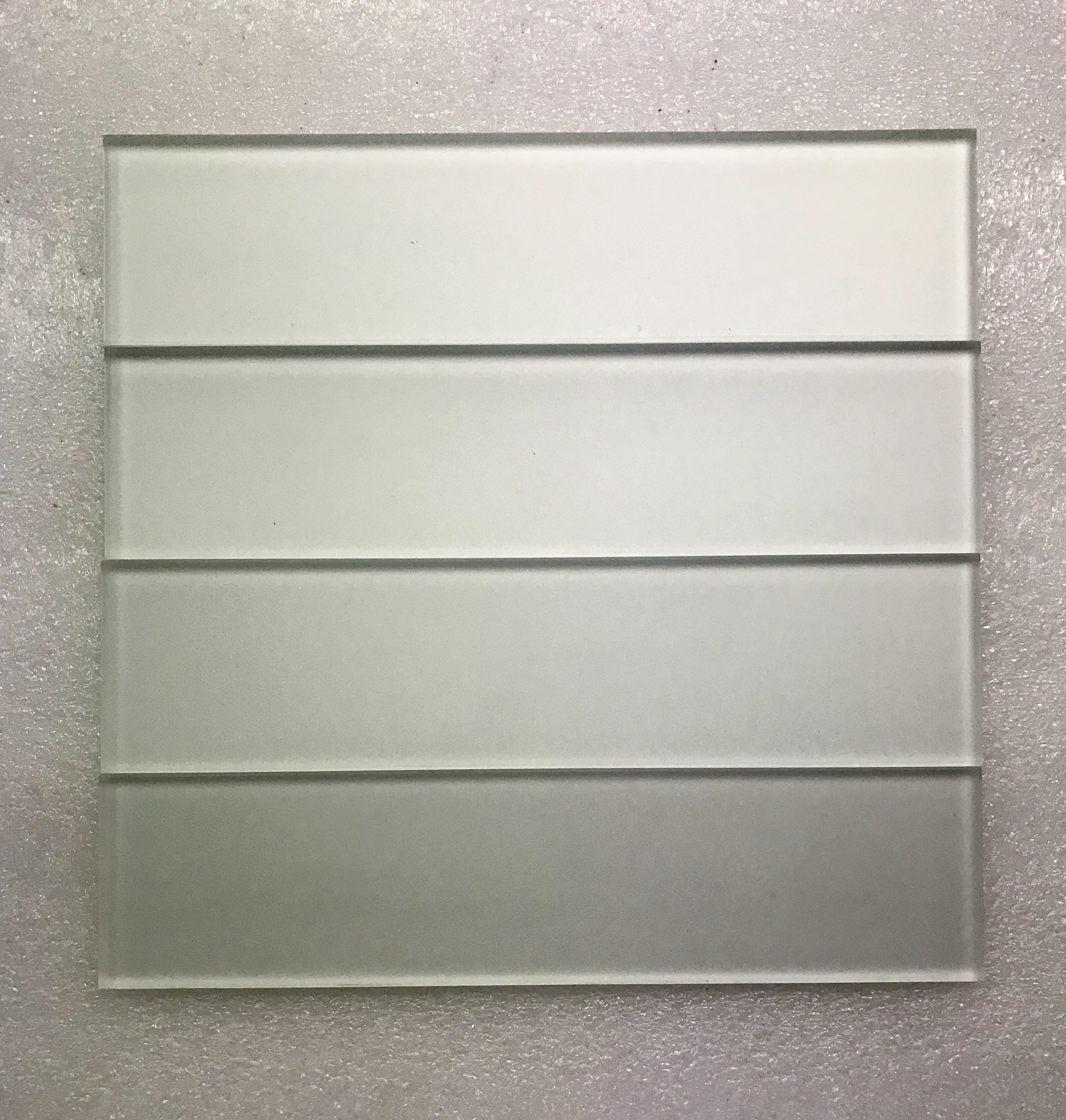 Abolos Forever Matte 2 in. x 8 in. Diamond Grade Glass Straight Edge ...