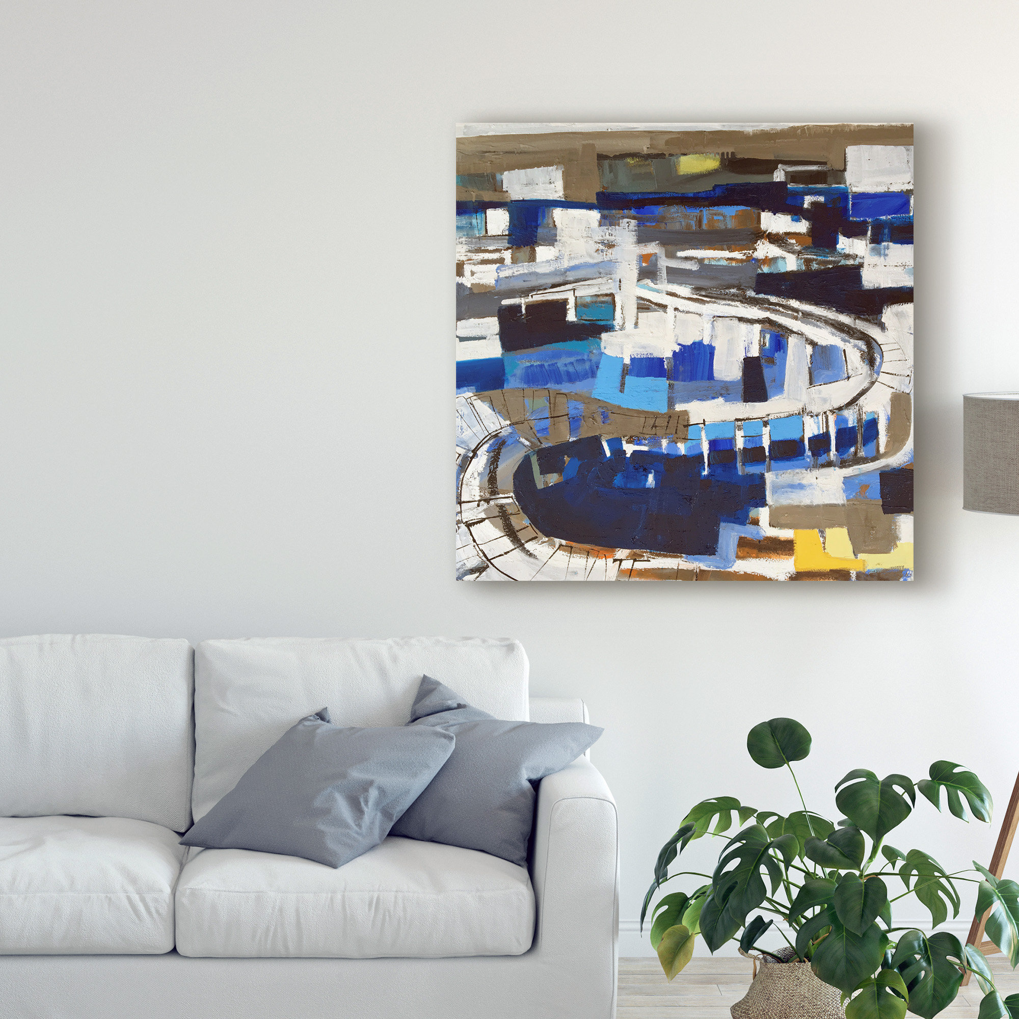 Ebern Designs Bridge IV by Erin McGee Ferrell - Painting Print on ...