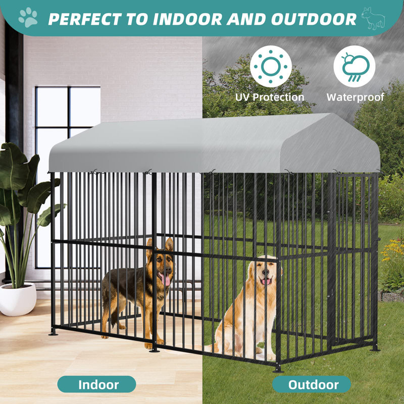 Meetwarm Large Outdoor Dog Pen & Reviews | Wayfair