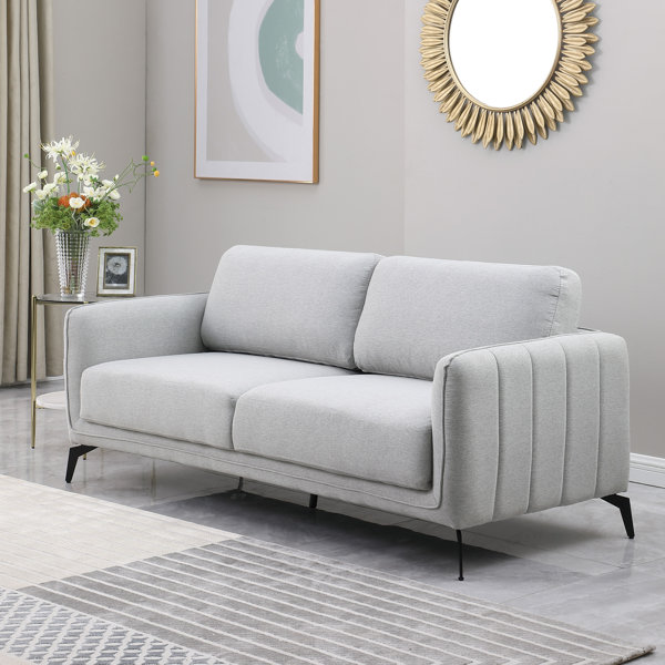 Ivy Bronx Oslo Modern Scandi Style Fabric Living Room 3 Seater Sofa ...