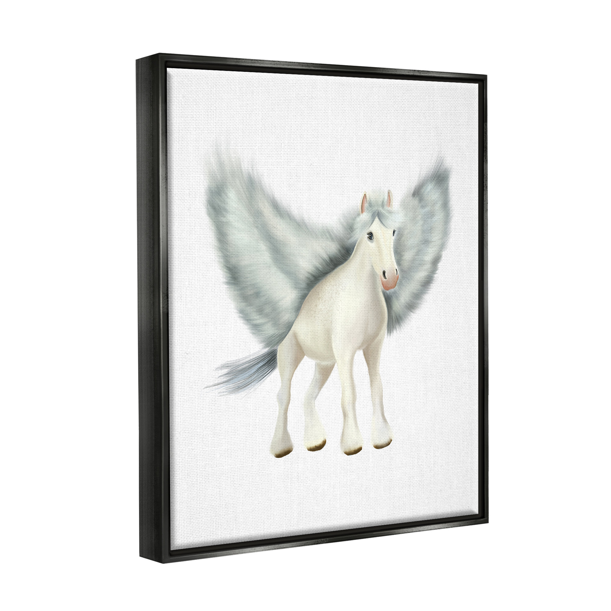 Stupell Industries " Mythical Pegasus Creature Flying Horse Fantasy ...