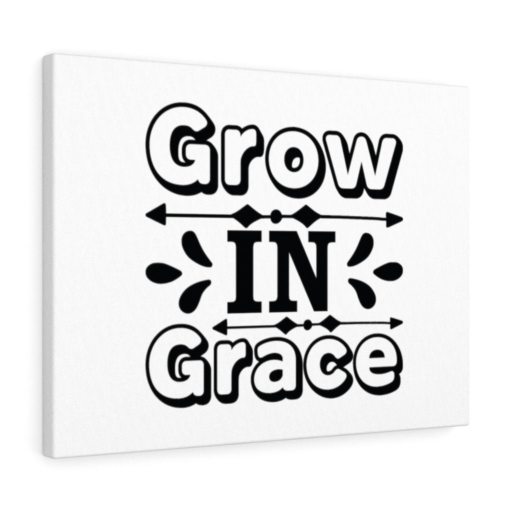Express Your Love Gifts Grow In Grace Bordered Christian Wall Art Bible ...