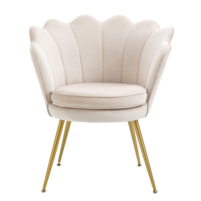 Mercer41 Vernall Velvet Barrel Chair | Wayfair