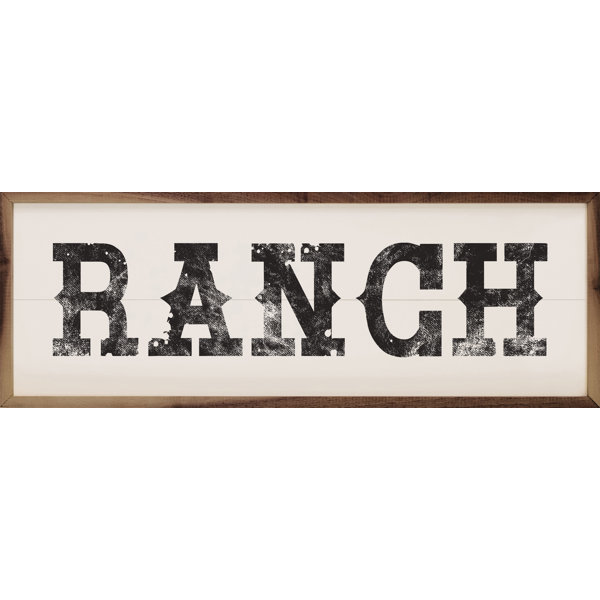 Gracie Oaks Western Ranch Black | Wayfair