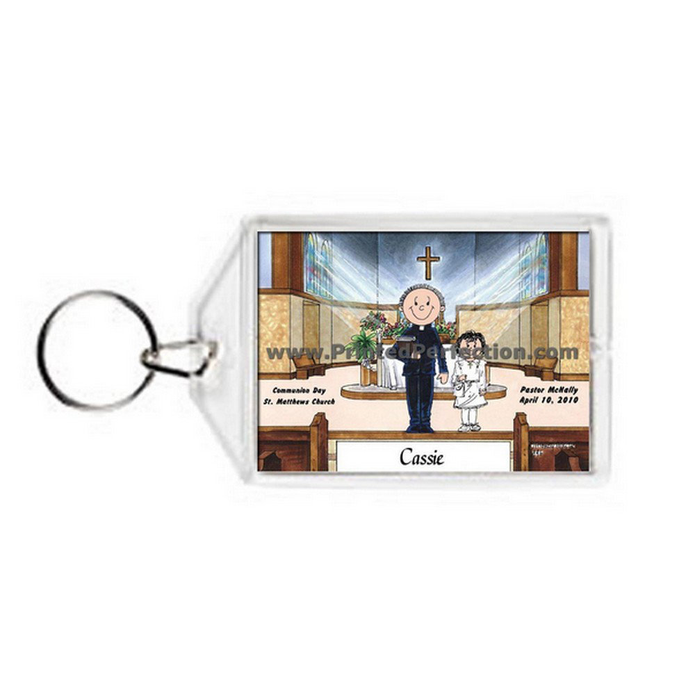 Printed Perfection Personalized Communion, Girl - Male Priest Acrylic ...