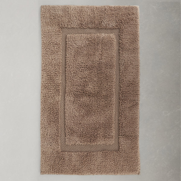 AllModern Aude Cotton Reversible Bath Rug | Wayfair