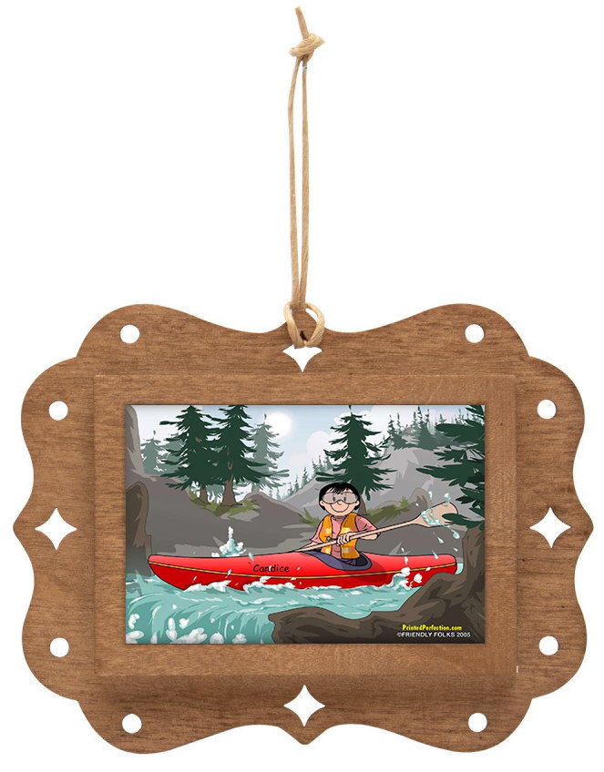 Printed Perfection Personalized Kayak - Female Laser Cut, Wooden ...