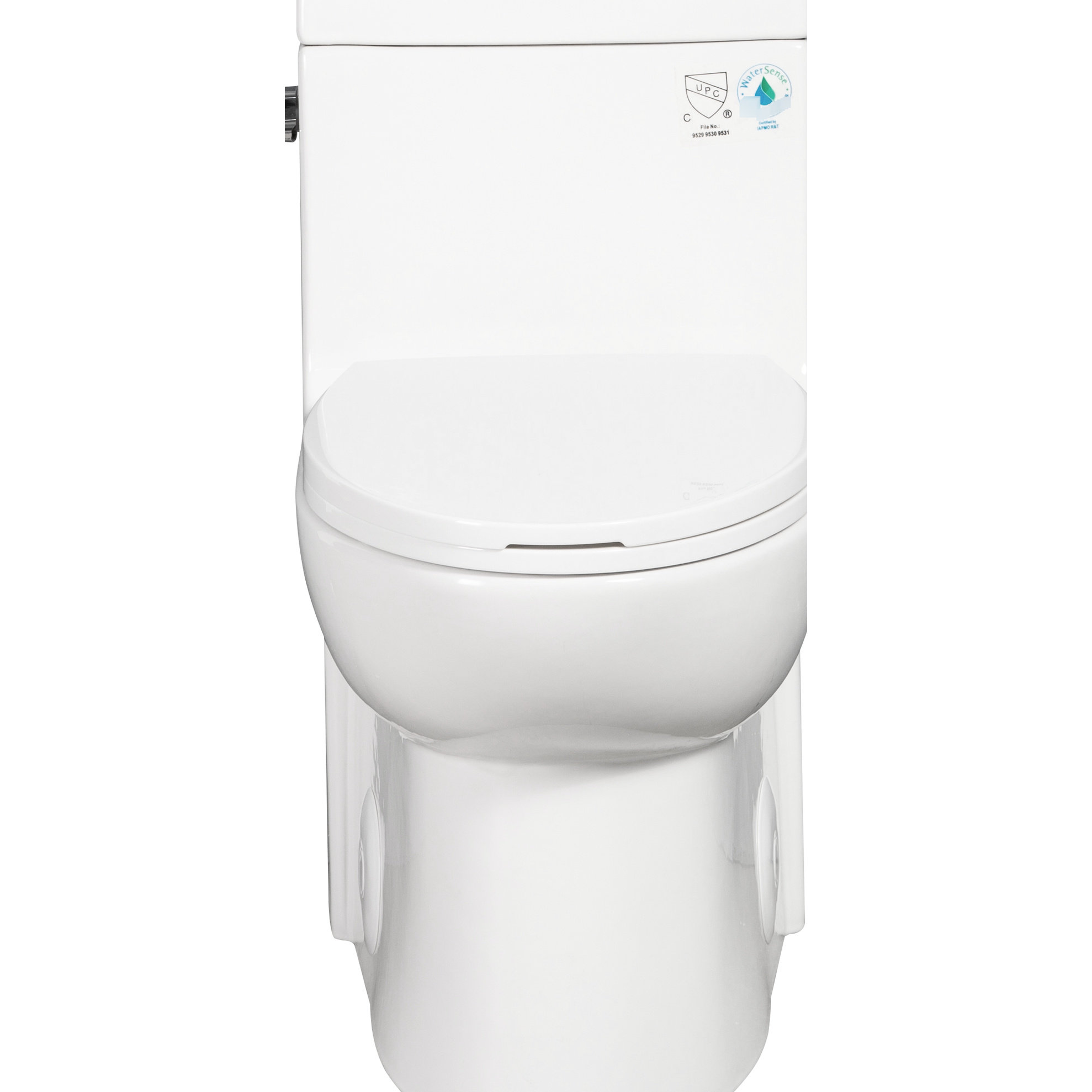 LavishLodge Bathroom Toilet Tank Lid - Effortless Installation Feature ...