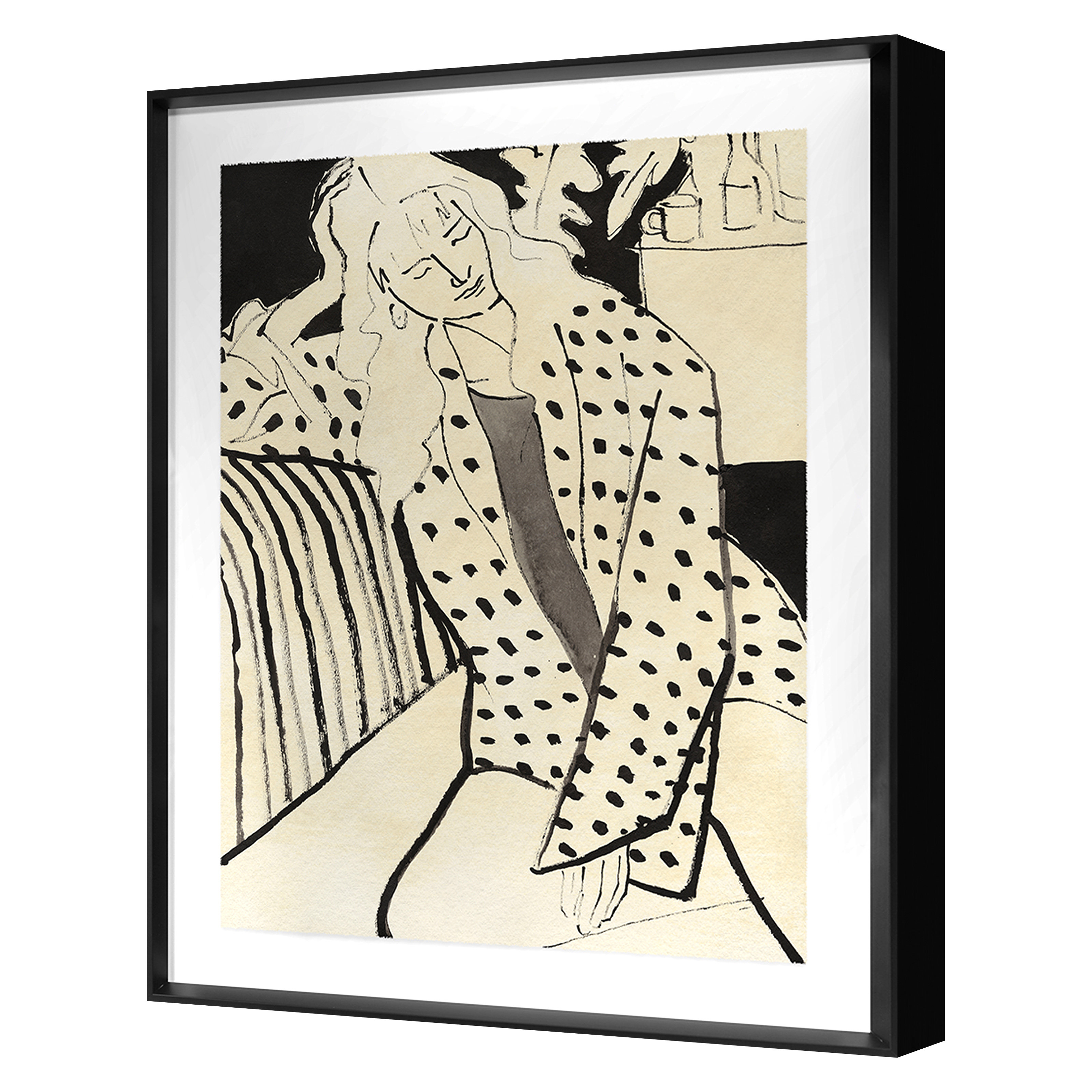 Grand Image Home Femme 29 by PC Ngo - Single Picture Frame Print on ...
