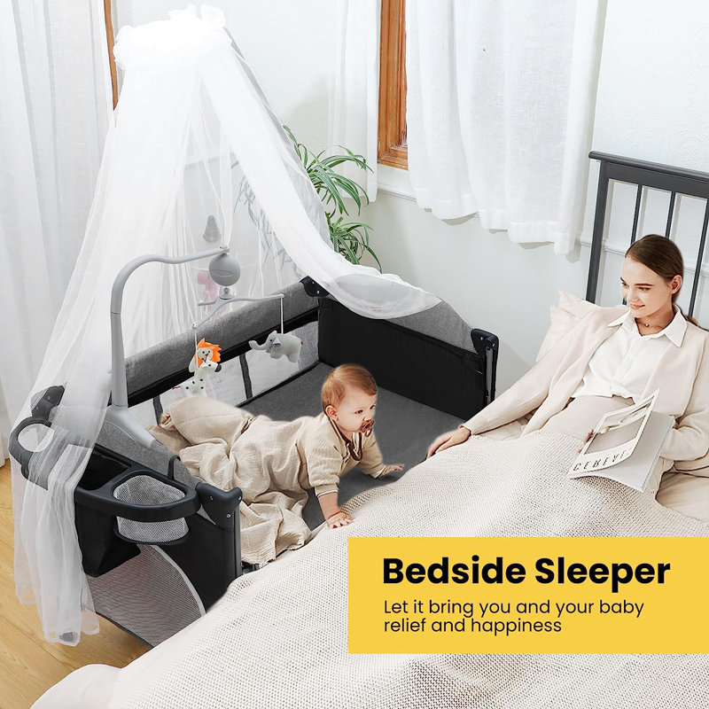 VIVOHOME 5-in-1 Baby Bassinet & Reviews | Wayfair