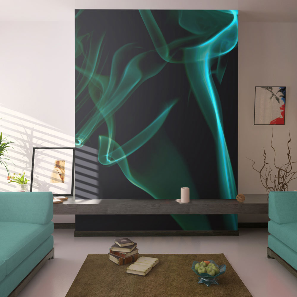 East Urban Home Turkish Smoke Wall Mural | Wayfair