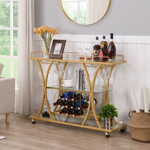 Etta Avenue™ Forbin Bar Cart & Reviews | Wayfair