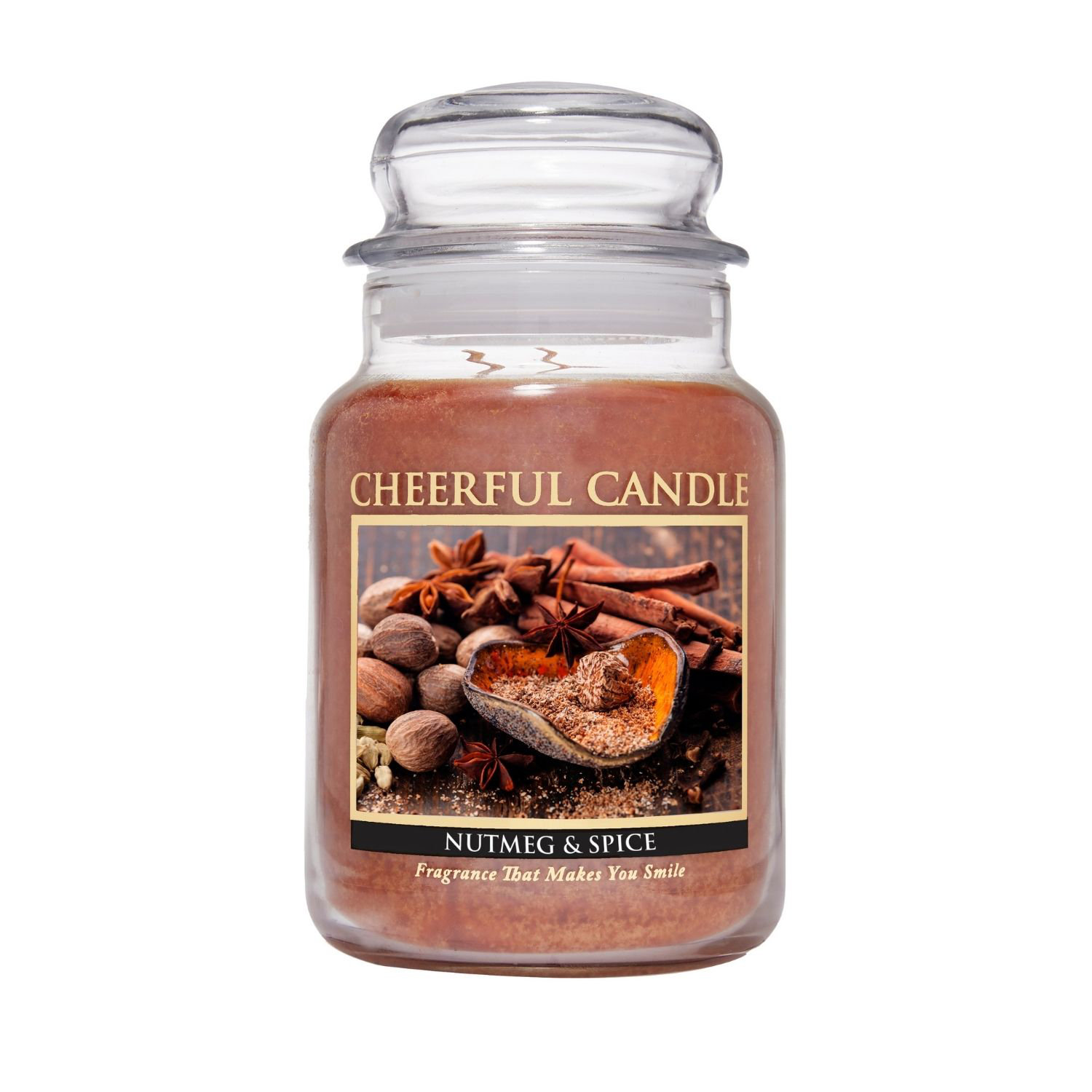 A Cheerful Candle LLC Nutmeg And Spice 24-ounce Scented Candle | Wayfair