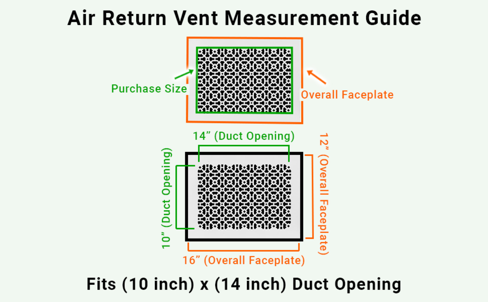 Registers and Hardware Solid Cast Aluminum Air Return - Wayfair Canada