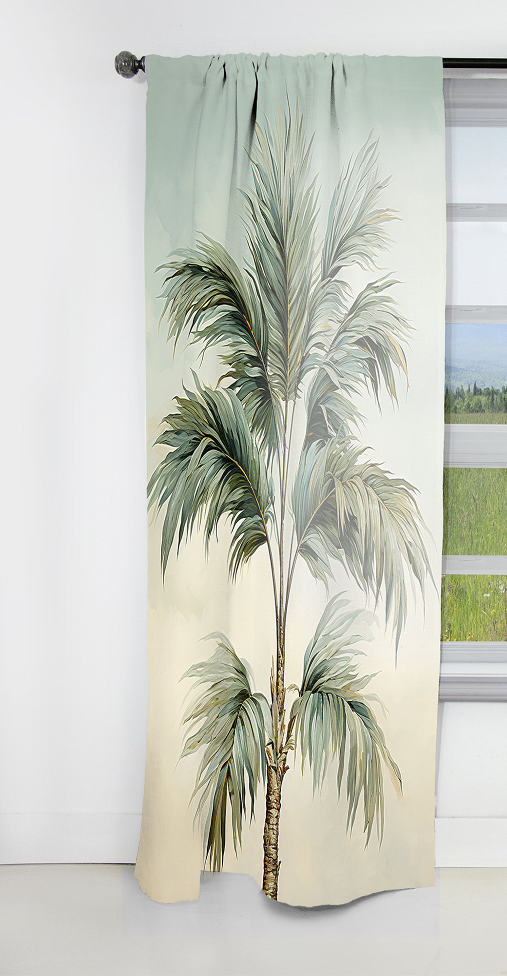 Wildon Home® Gurgen Minimalism Palm Tree Solitude IV - Traditional ...