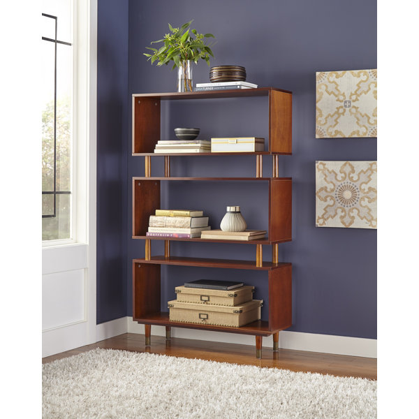 Everly Quinn Camylle Standard Bookcase & Reviews | Wayfair