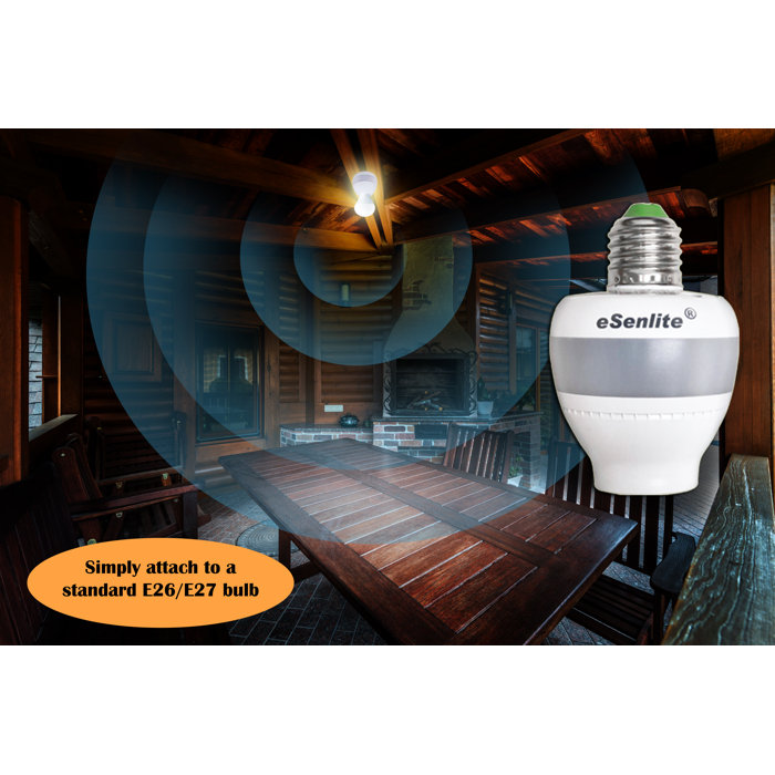 eSenLite Radar Motion Sensor Activated Retrofit Light Fitter | Wayfair