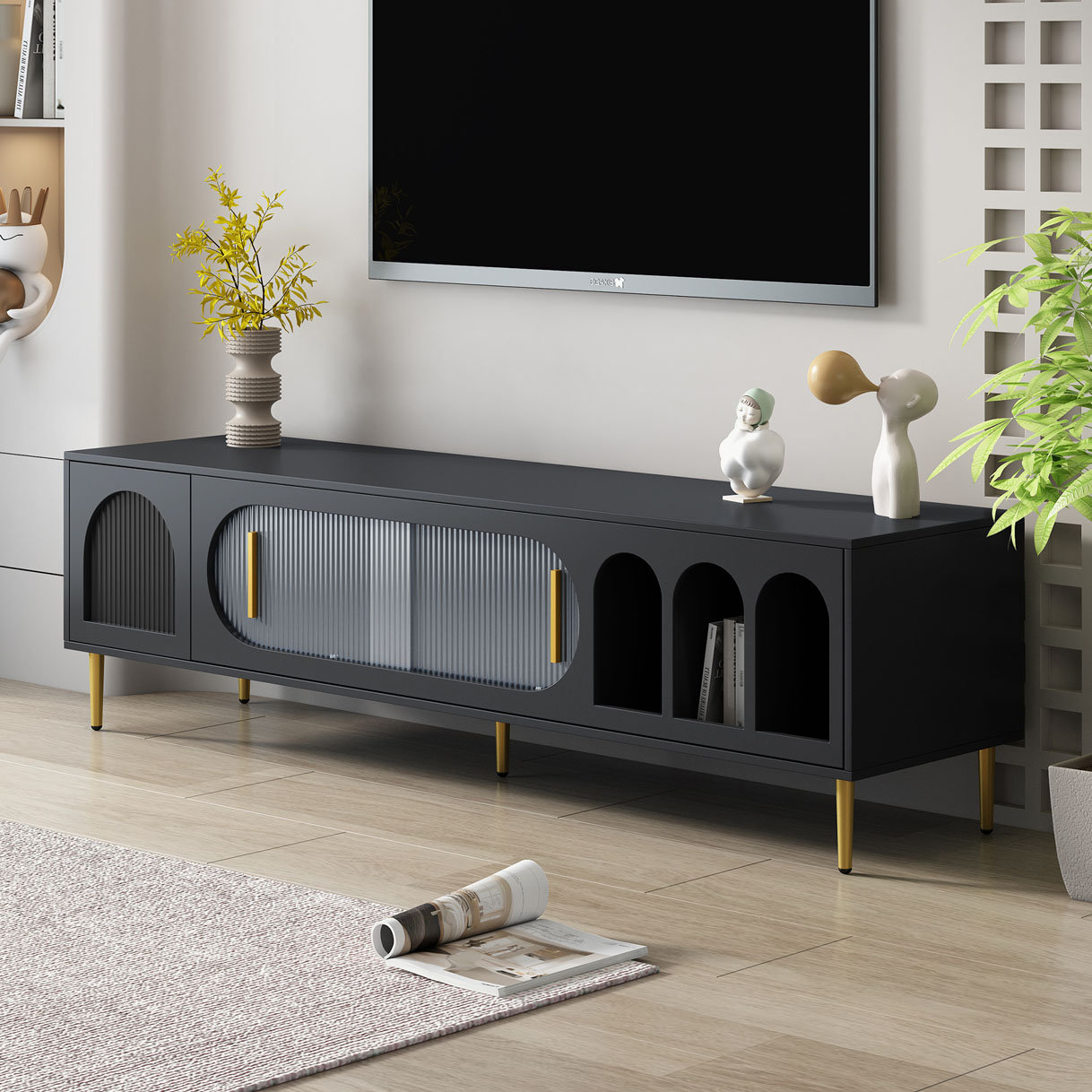 Mercer41 Markay 70.9 Media Console | Wayfair