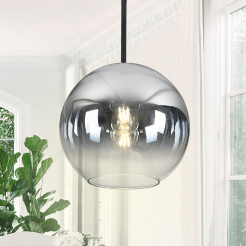 Silver Pendant Lighting You'll Love | Wayfair