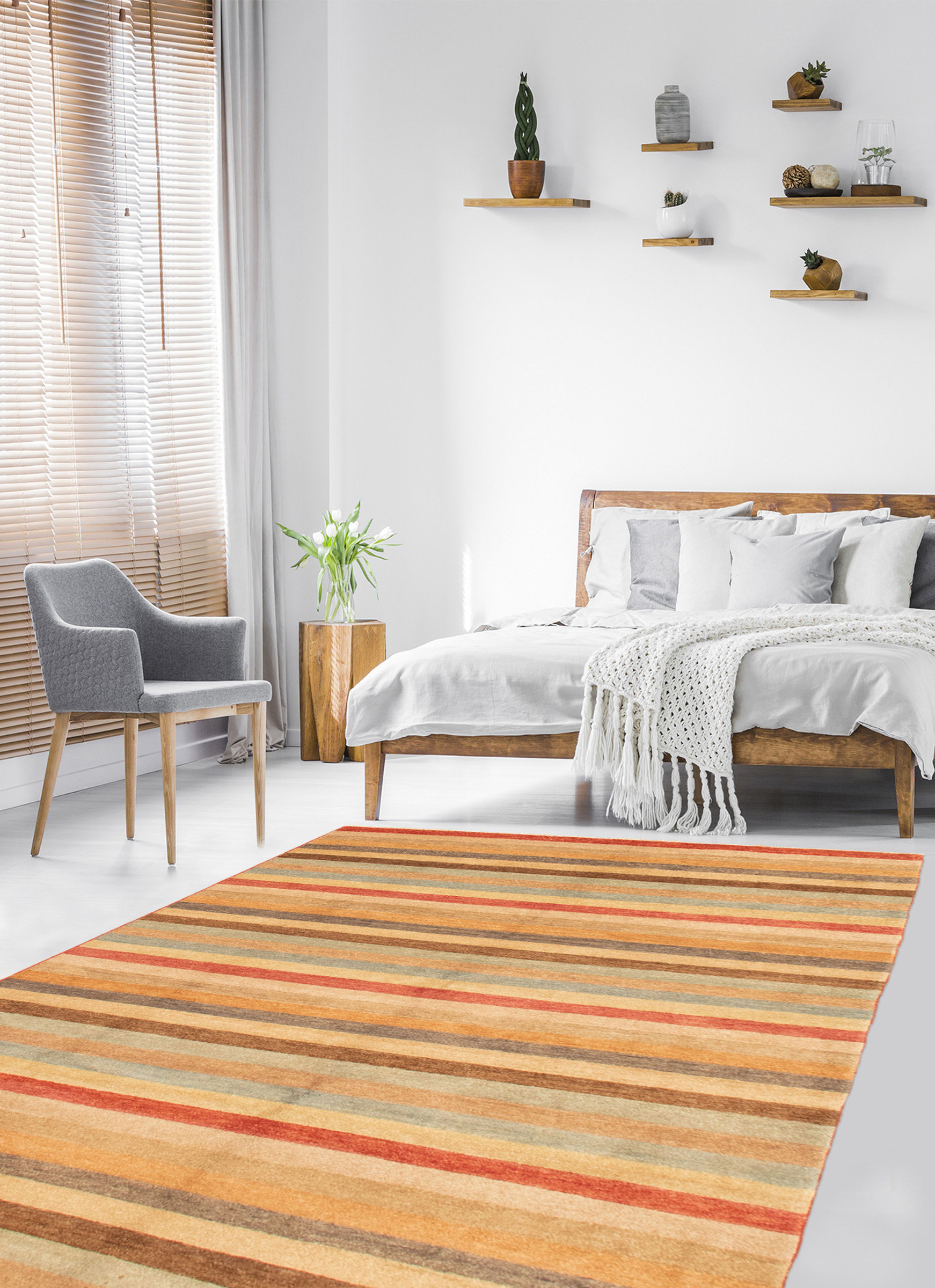 Gracie Oaks Avrielle Finest Peshawar Ziegler Multi Color Rug 6'0" X 9'1 ...