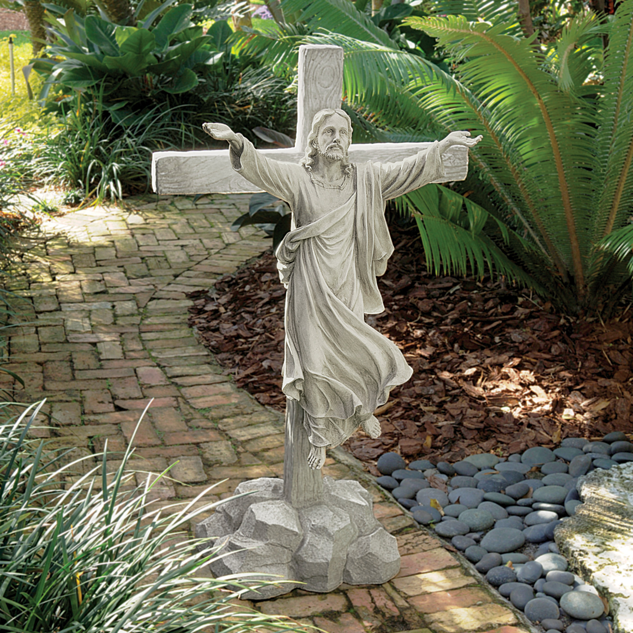 Design Toscano Ascension Grande Scale Christ Statue & Reviews | Wayfair