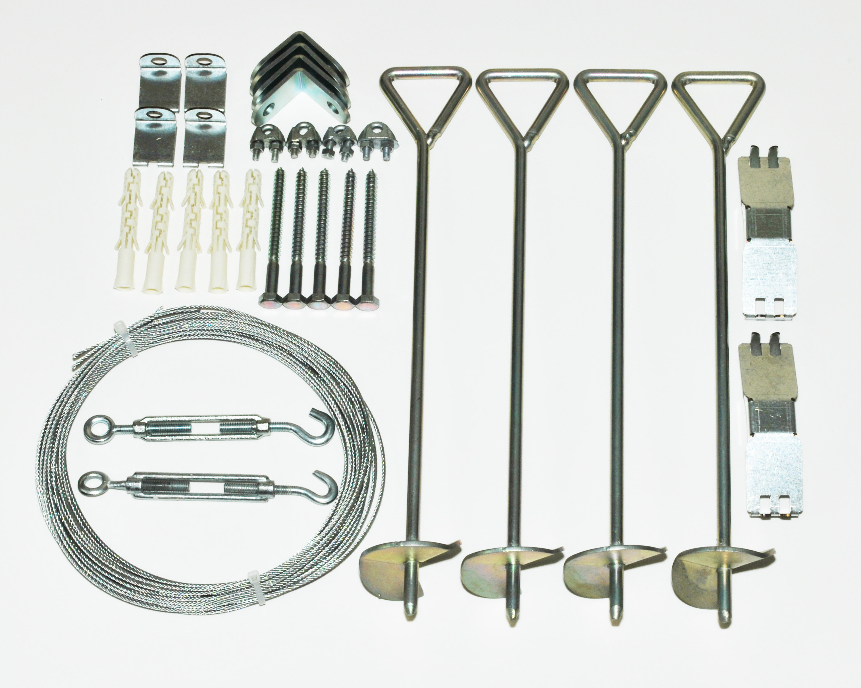 Canopia Palram - Canopia Snap & Grow Greenhouse Cable Anchor Kit ...