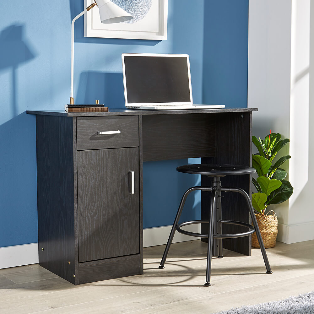 Ebern Designs Stefanski 1 Drawer Computer Storage Cupboard Desk ...