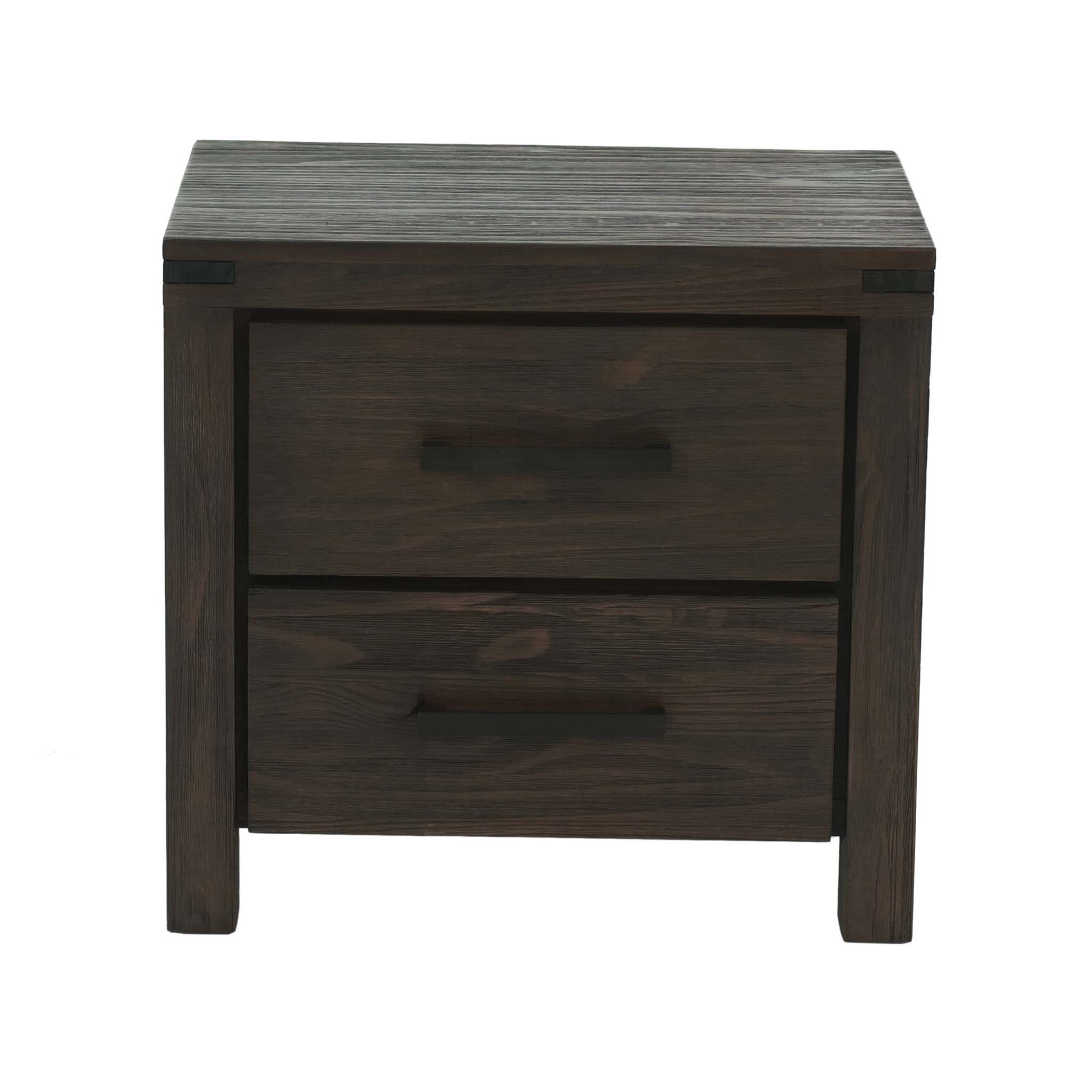 Latitude Run® Bedroom Furniture Simple Nightstand Drawers Bed Side ...