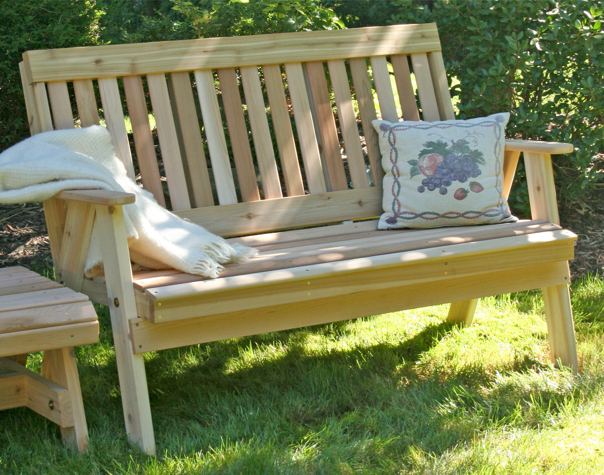 Creekvine Designs Cedar Benches Garden Bench | Wayfair