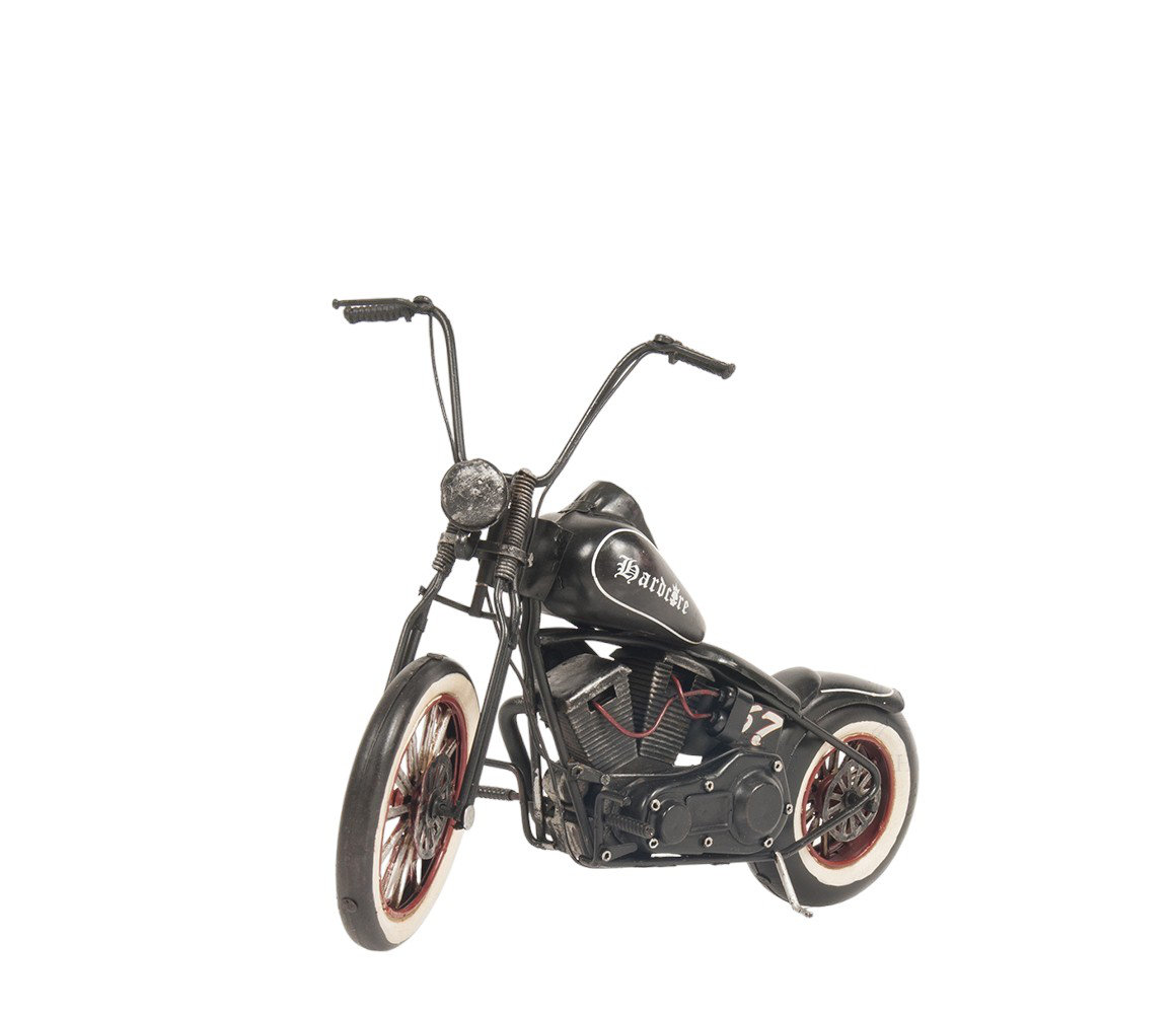 HomeRoots Hardcore 67 Chopper Decorative Motorcycle Sculpture | Wayfair