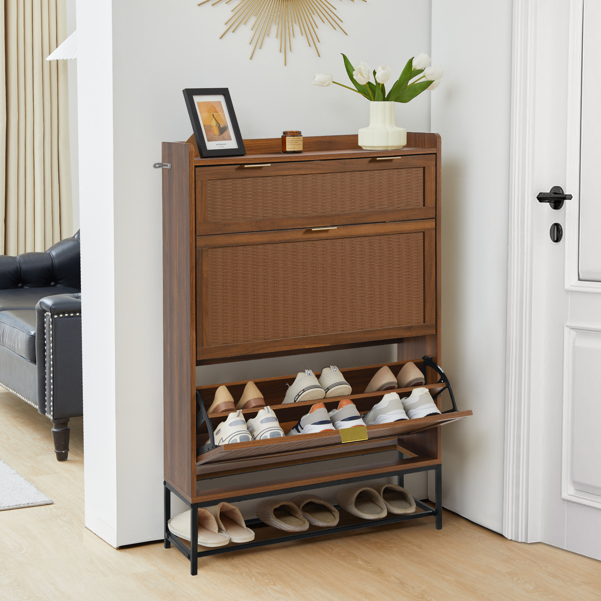 Rosdorf Park 20 Pair Shoe Storage & Reviews | Wayfair