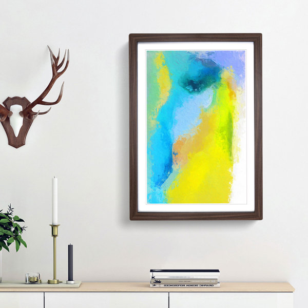 East Urban Home Daydream in Abstract - Picture Frame Graphic Art Print ...