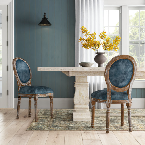 Laurel Foundry Modern Farmhouse® Wittig Upholstered Side Chair,French ...