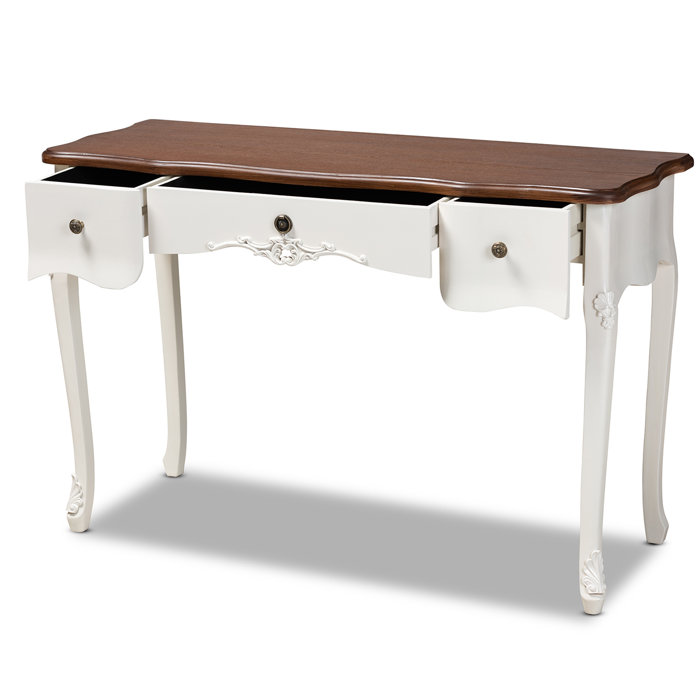 Ophelia & Co. Widmer Solid Wood Console Table & Reviews | Wayfair