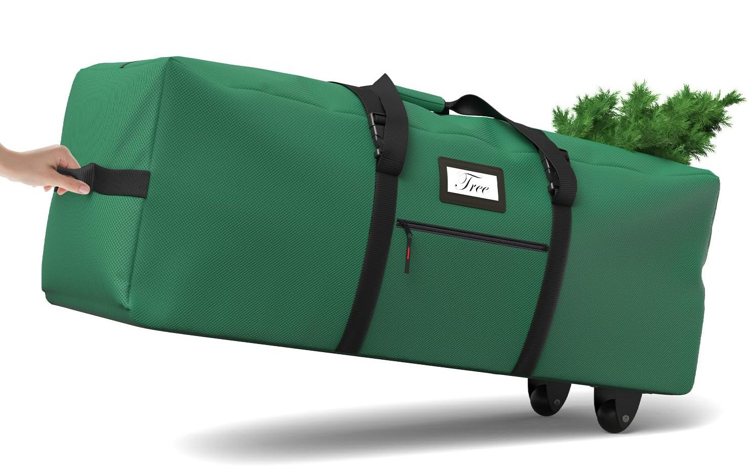 Gotoha Rolling Christmas Tree Storage Bag 9 Ft Xmas Artificial Trees ...