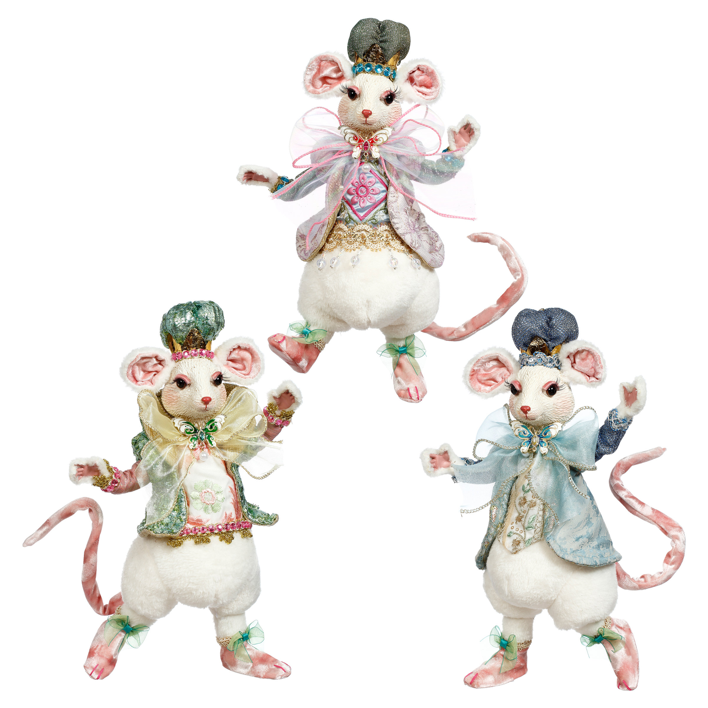 Mark Roberts Royal Palace Mice - 12 Inches Set Of 3 | Perigold