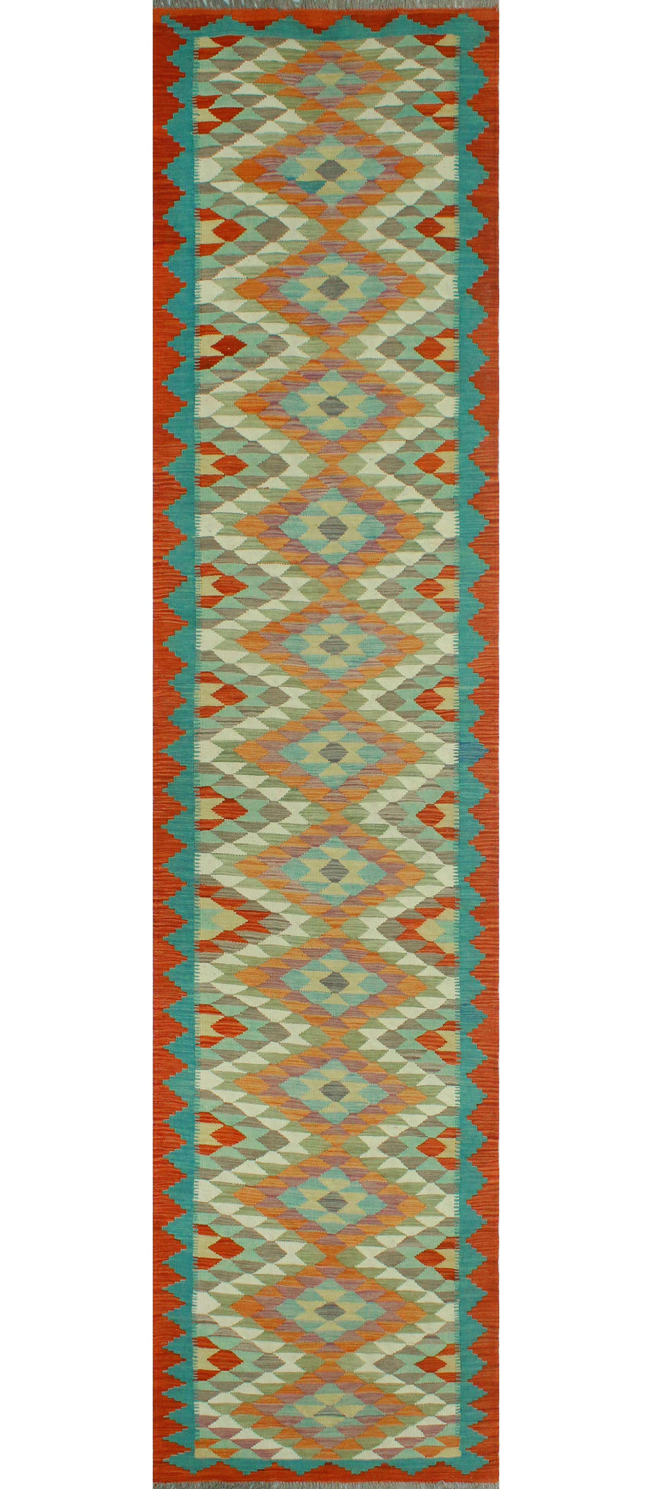 Union Rustic Bousson Kilim Hrytherf Rust Runner | Wayfair