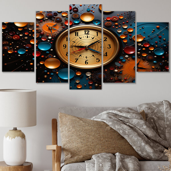 Latitude Run® Watch Moments In Motion - Watches Metal Wall Decor Set ...