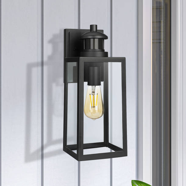 Andover Mills™ Citlali Aluminum Wall Light With Dusk to Dawn and Motion ...