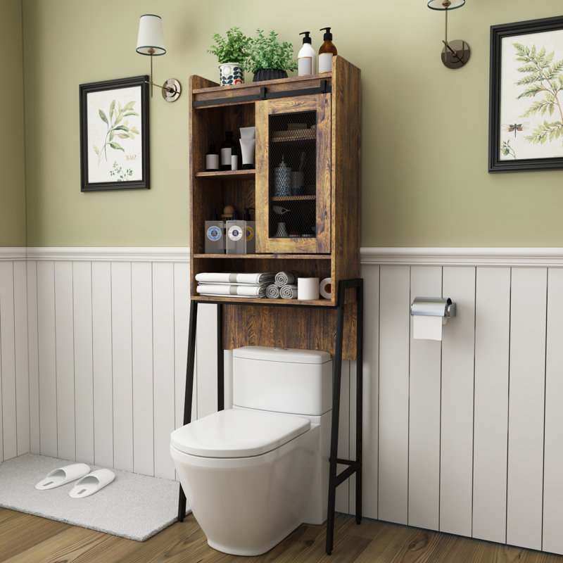 Williston Forge Dakesha Freestanding Over-the-Toilet Storage & Reviews ...