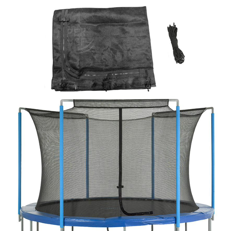 Upper Bounce Machrus Upper Bounce Trampoline Enclosure Net, Fits 15 ...
