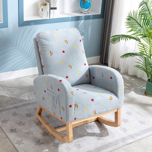 Blue Rocking Chairs You'll Love | Wayfair
