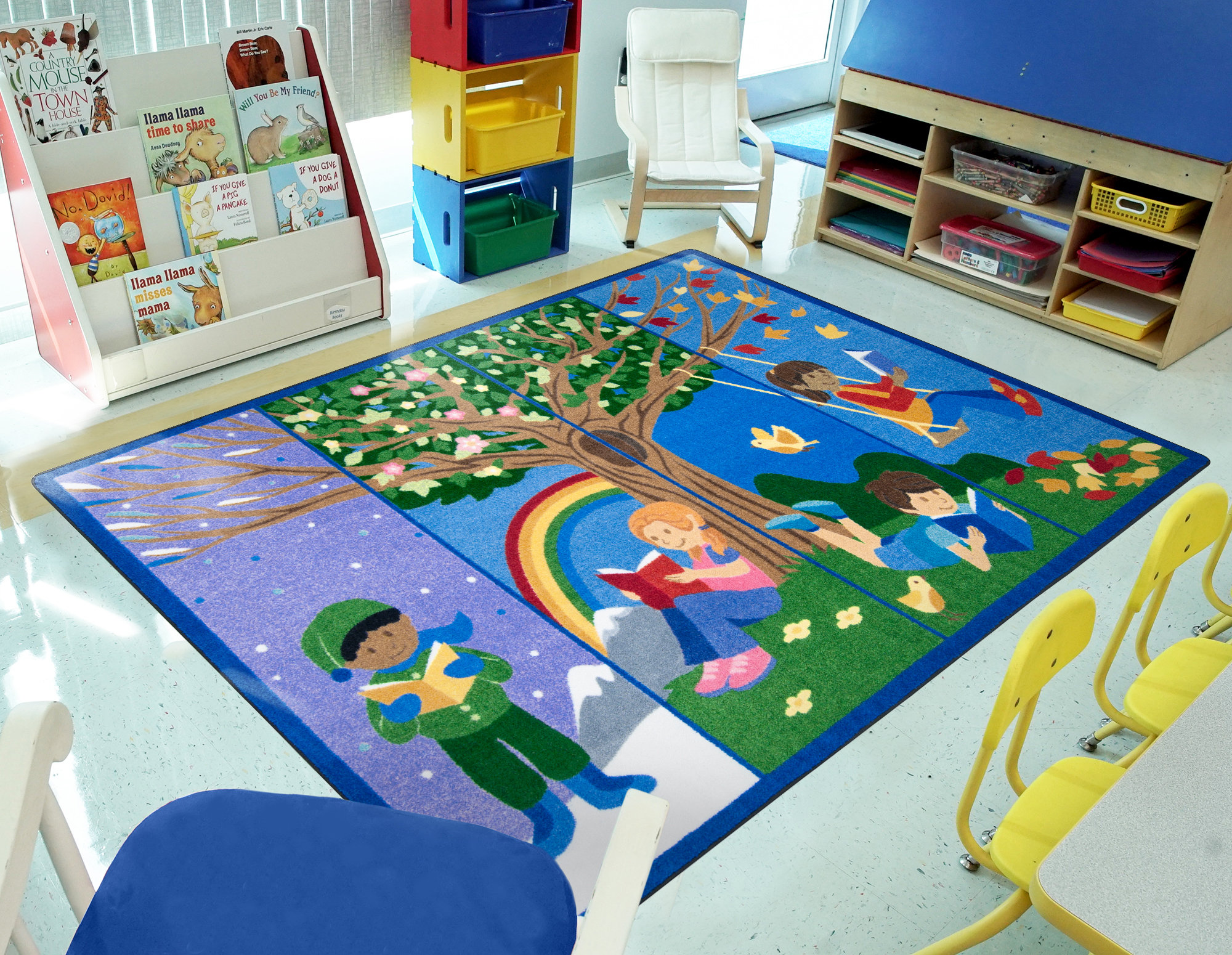 Joy Carpets Seasons of Reading by Joy Carpets Area Rug | Wayfair