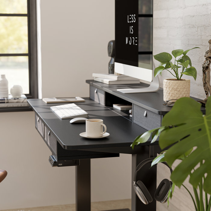 Inbox Zero Euri Desk & Reviews | Wayfair
