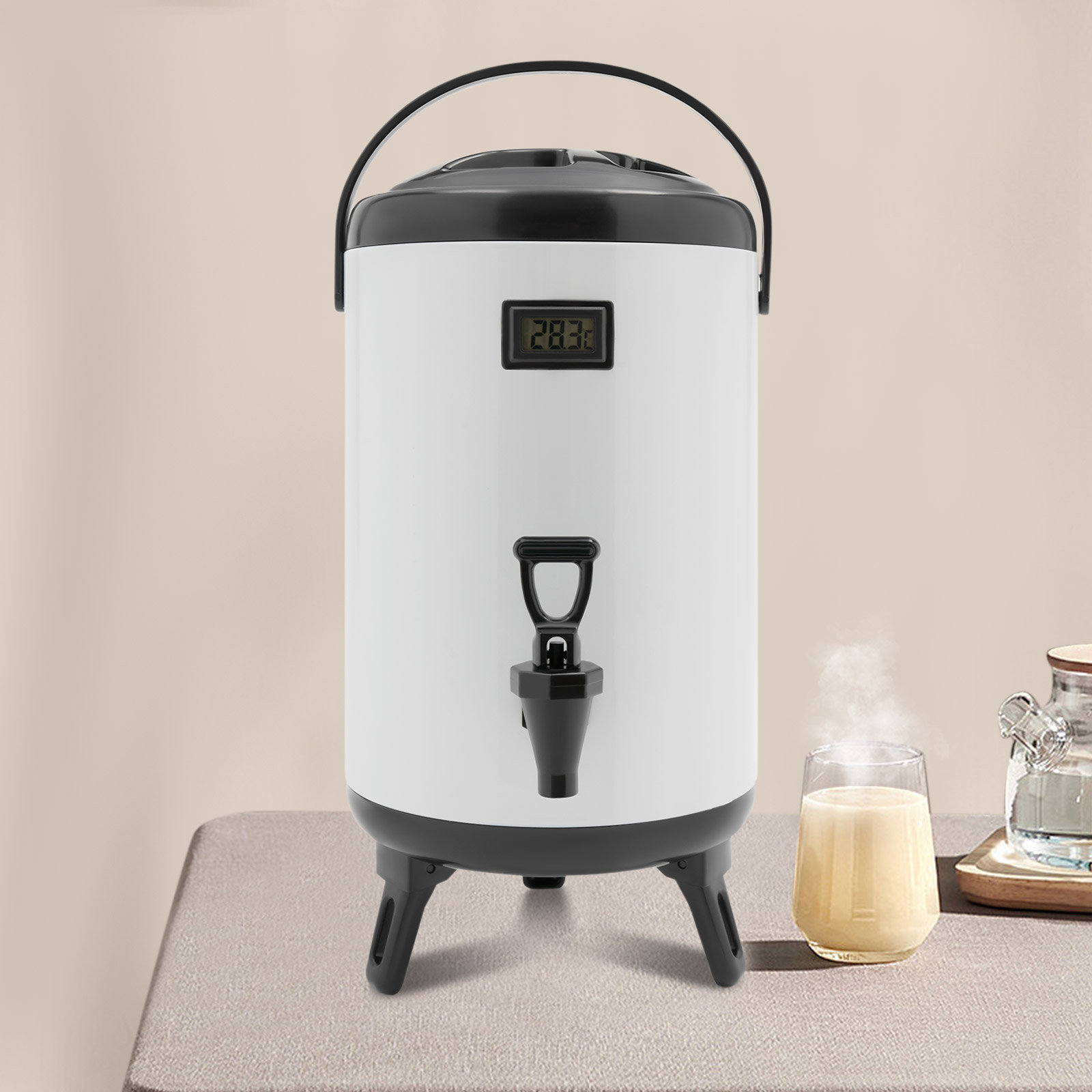 Prep & Savour 2.64 Gallons Hot and Cold Beverage Dispenser | Wayfair