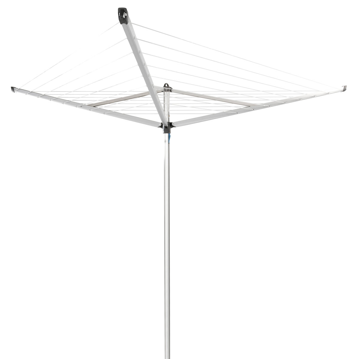 Brabantia Rotary Essential Outdoor Clothesline, 98 Feet (30 Meters), 3 ...