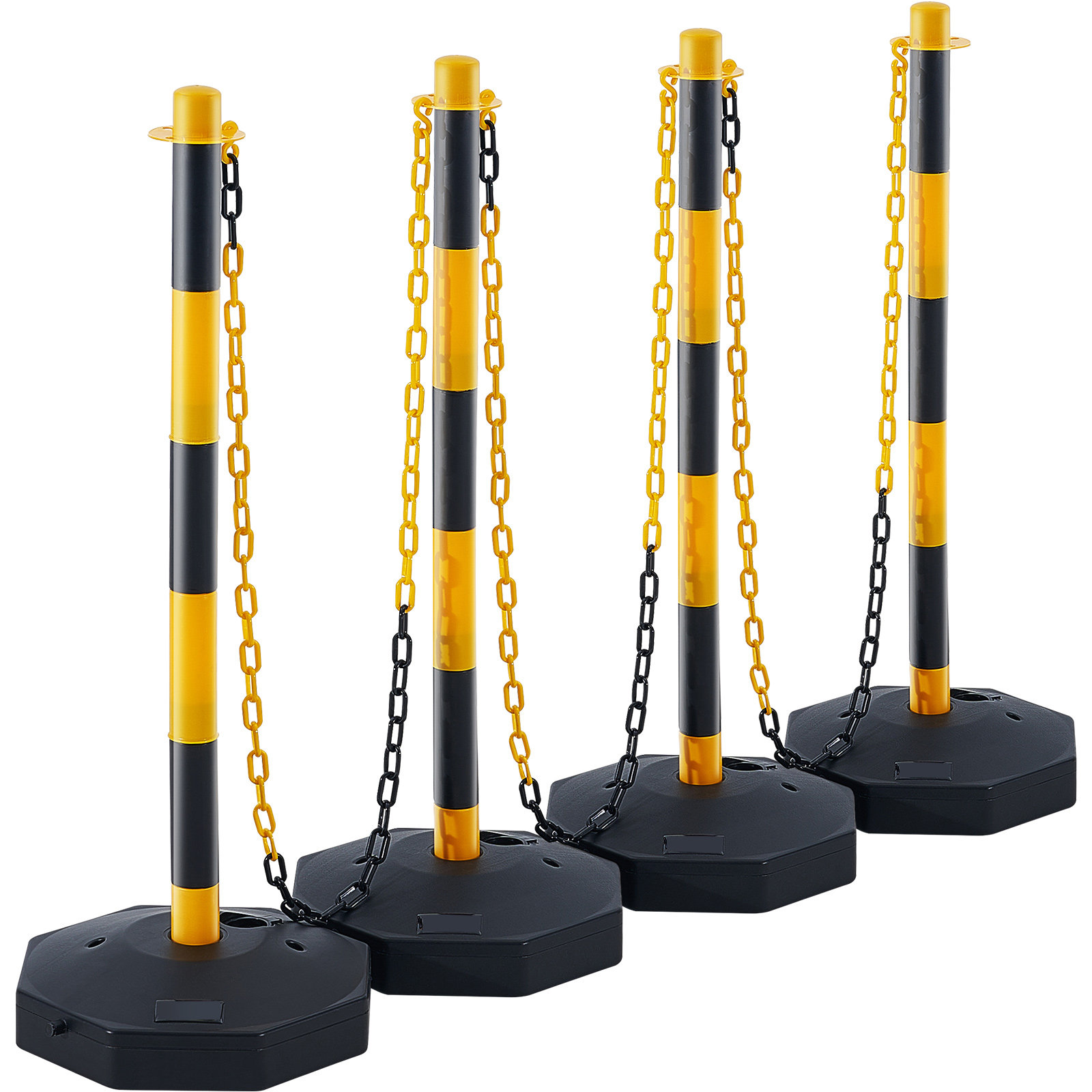 VEVOR 33.8'' H x 96'' W Stanchion System | Wayfair