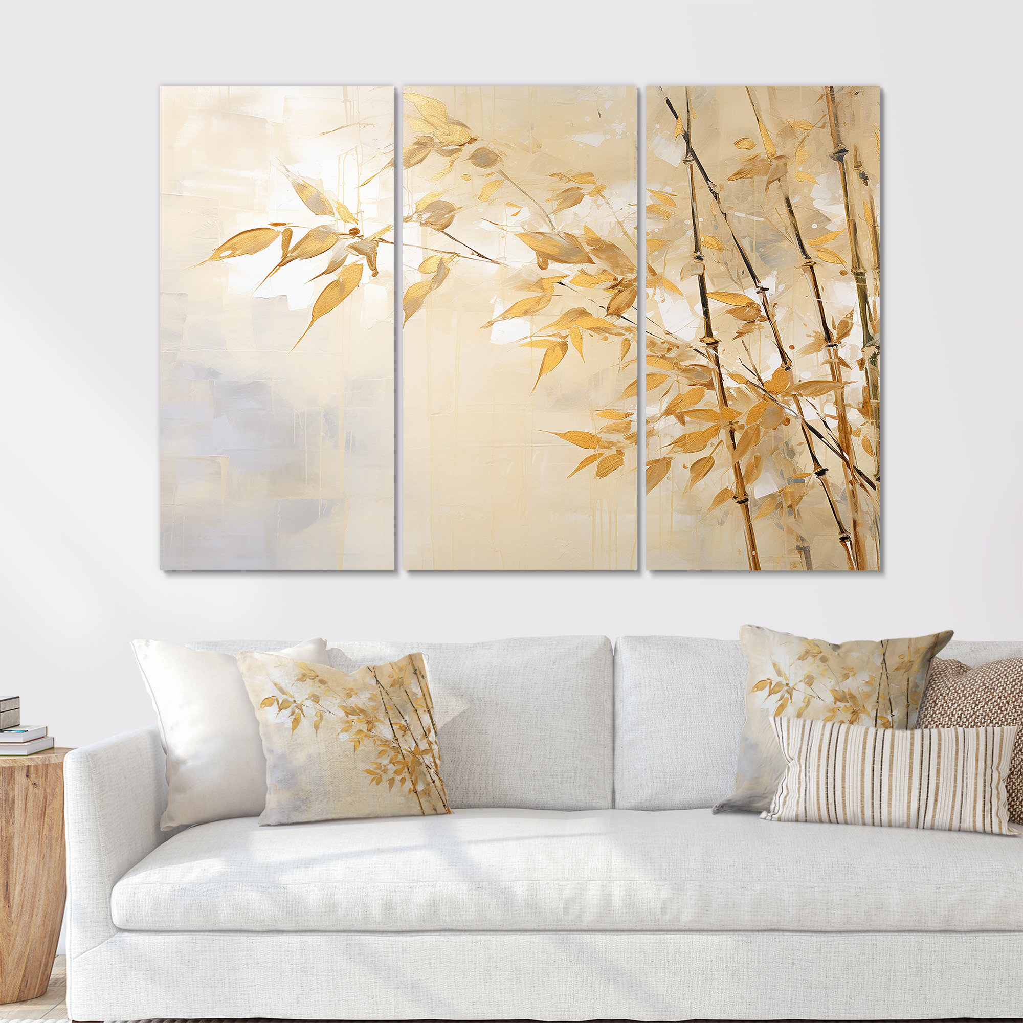Bay Isle Home™ Zen Moment Bamboo - Bamboo Canvas Wall Art Set - Wayfair ...