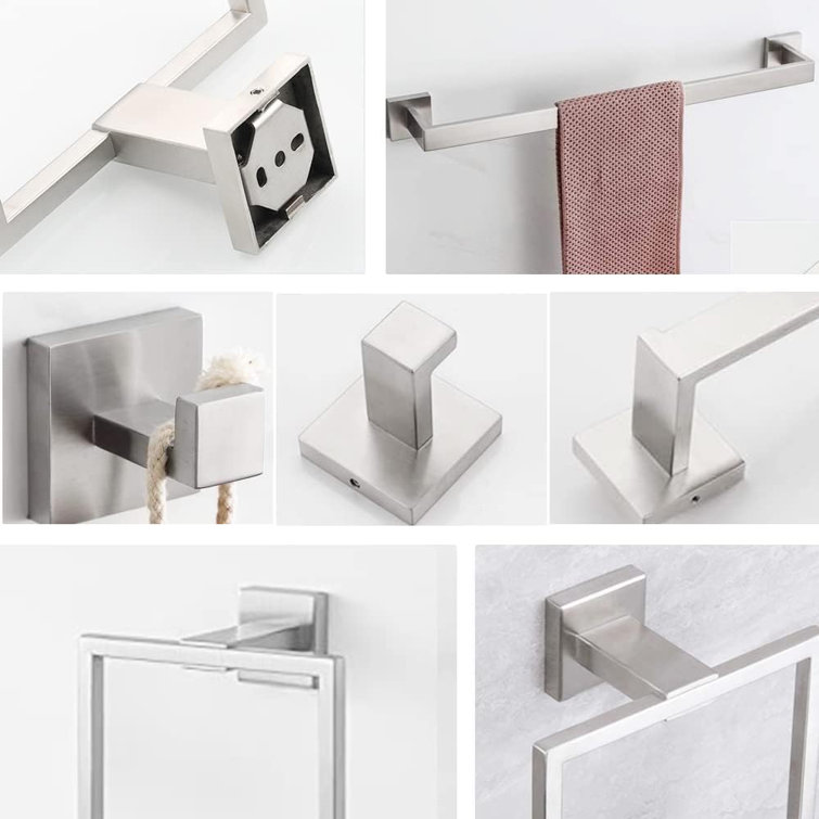 Hoomic 4 - Piece Bathroom Hardware Set | Wayfair